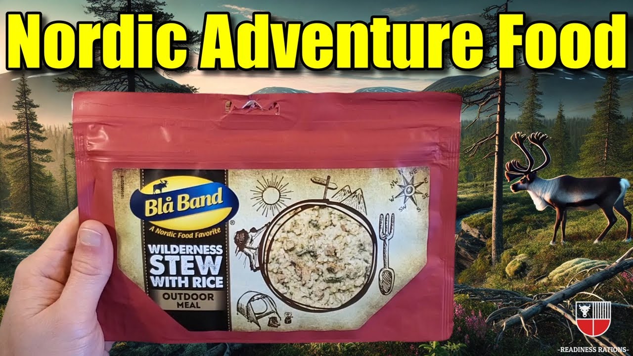Bla Band Outdoor Meal (Wilderness Stew) TASTE TEST Freeze-Dried ...