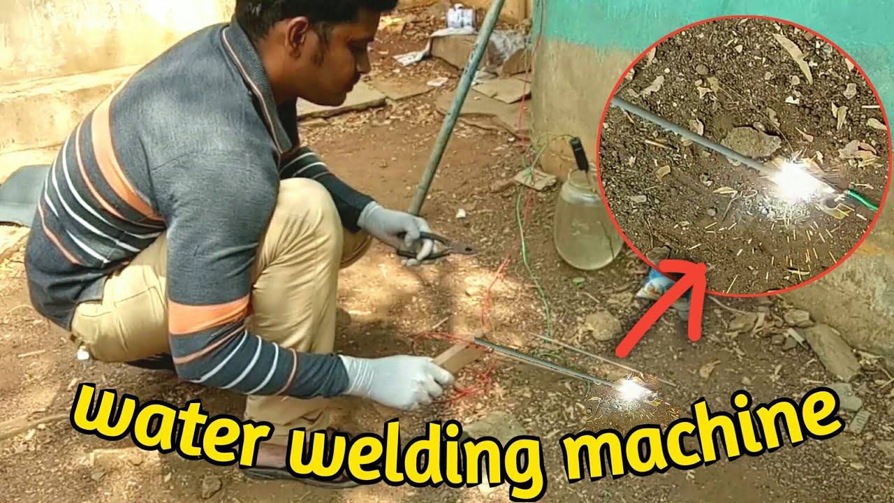 How to make a water welding machine at home//How to Make Salt Water ...