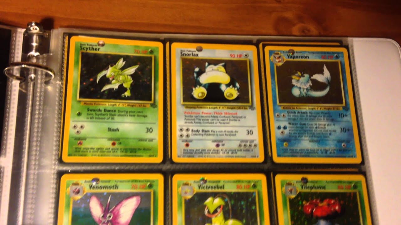 Farting Koala's Pokemon Card Collection Episode 2: Fossil - YouTube