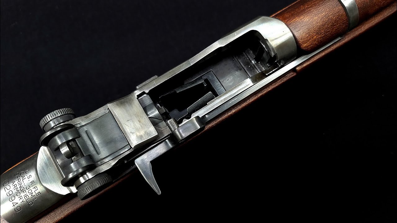 DENIX(데닉스) M1 Garand clip ejecting - YouTube