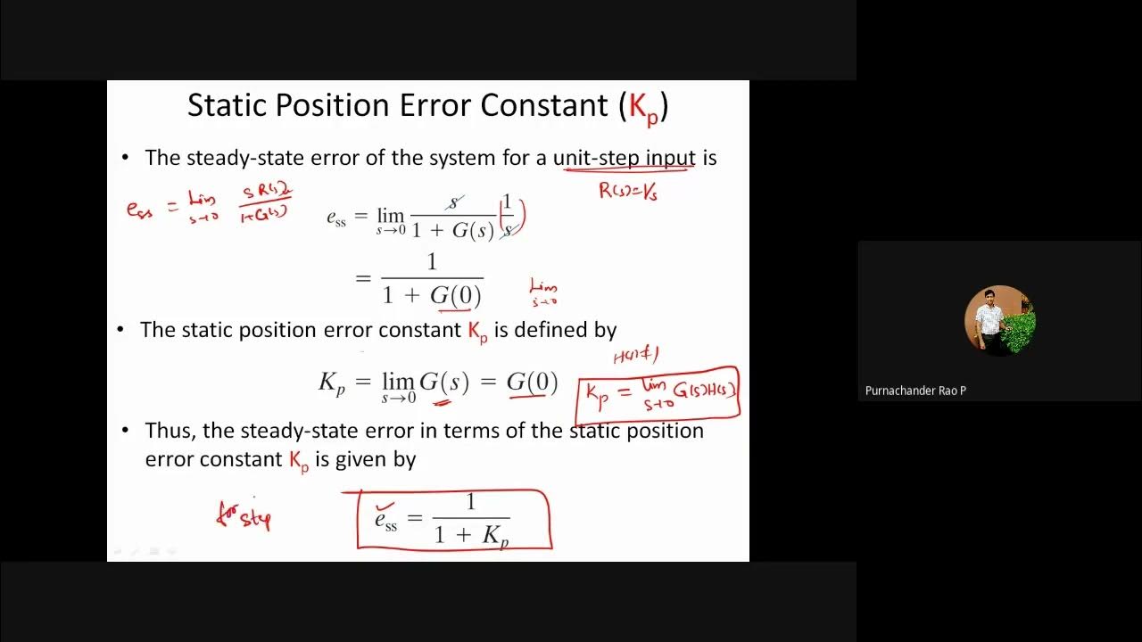 Steady State Errors - YouTube