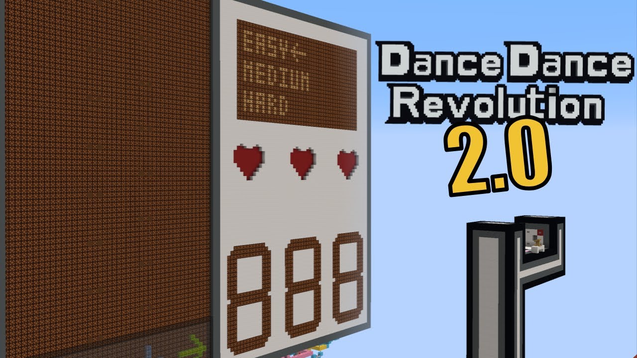 Minecraft: Dance Dance Revolution...But Better! - YouTube