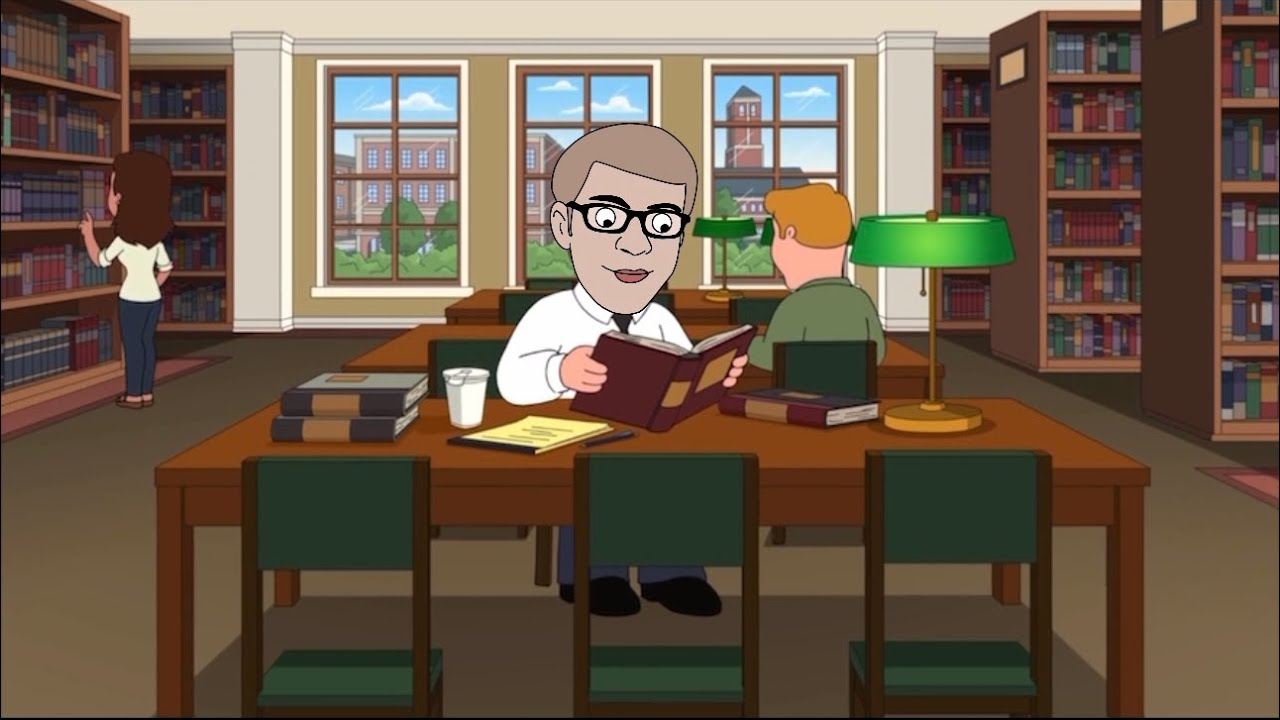 Joe Pera Library Scene in Family Guy - YouTube