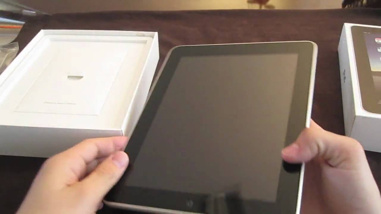 Apple iPad Unboxing (in HD!) - YouTube