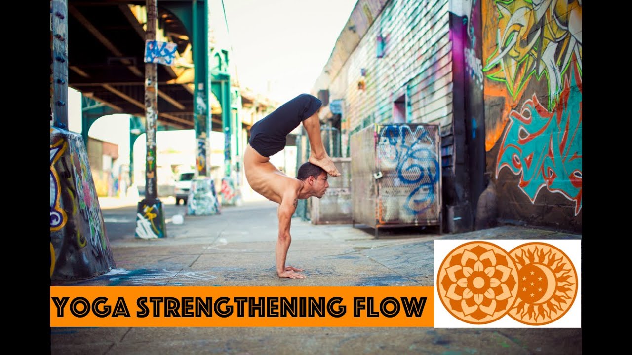 Yoga Strengthening Flow with Joseph Encinia - YouTube