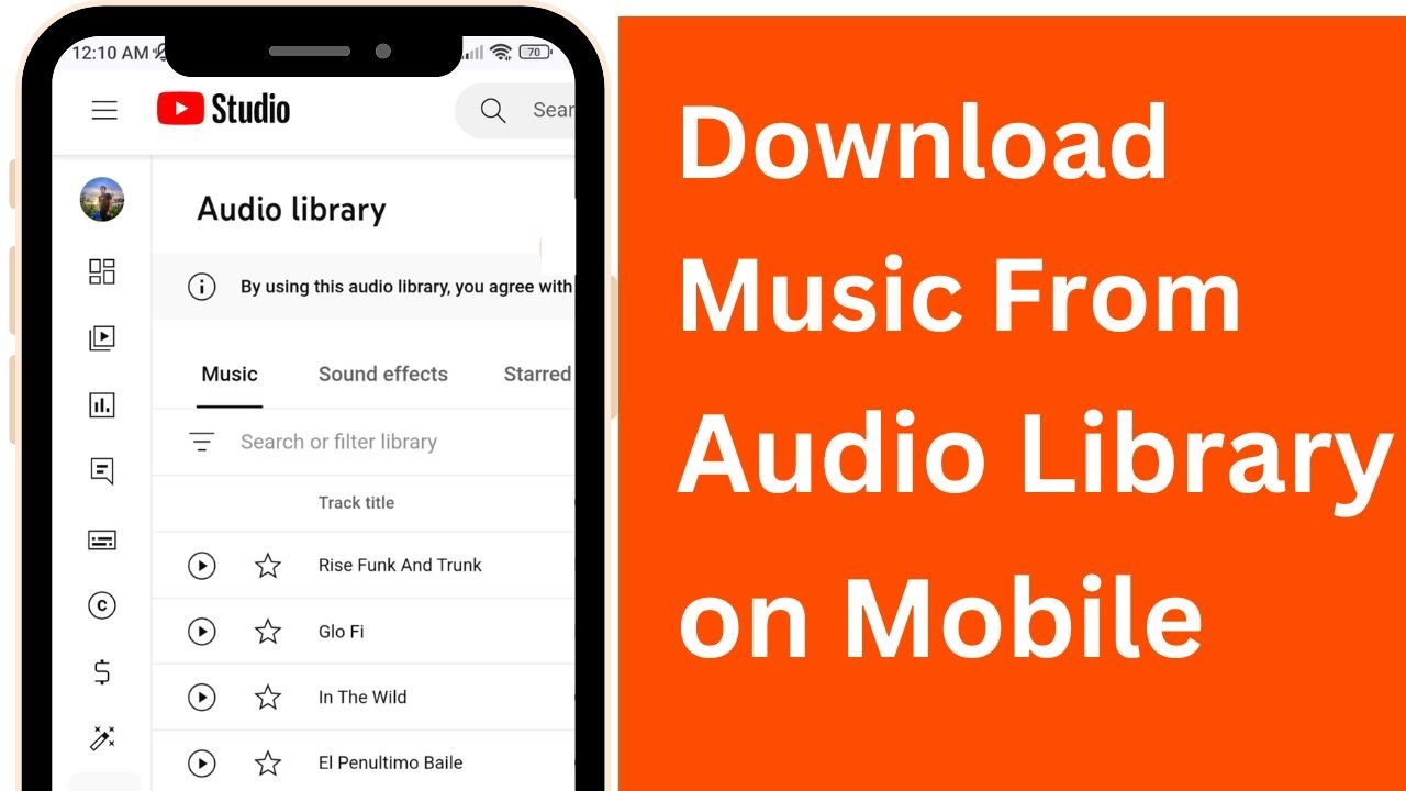 How to Download Music from YouTube Audio Library | Open YouTube Audio ...