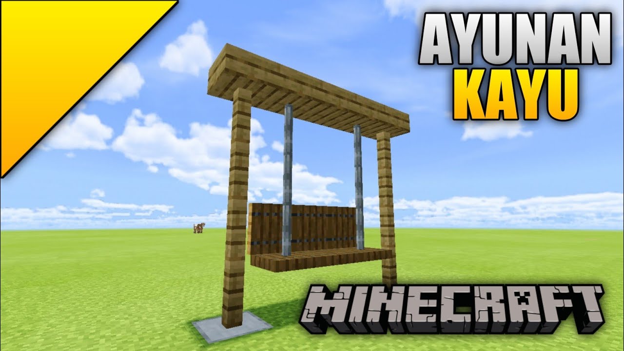 Cara Membuat Ayunan Kayu - Minecraft - YouTube