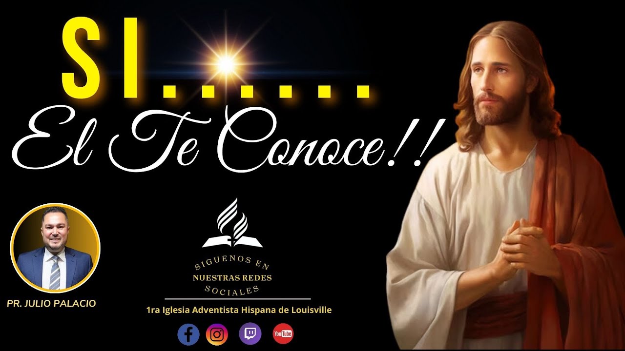 Pr. Julio Palacio "Si.....El Te Conoce!!" - YouTube