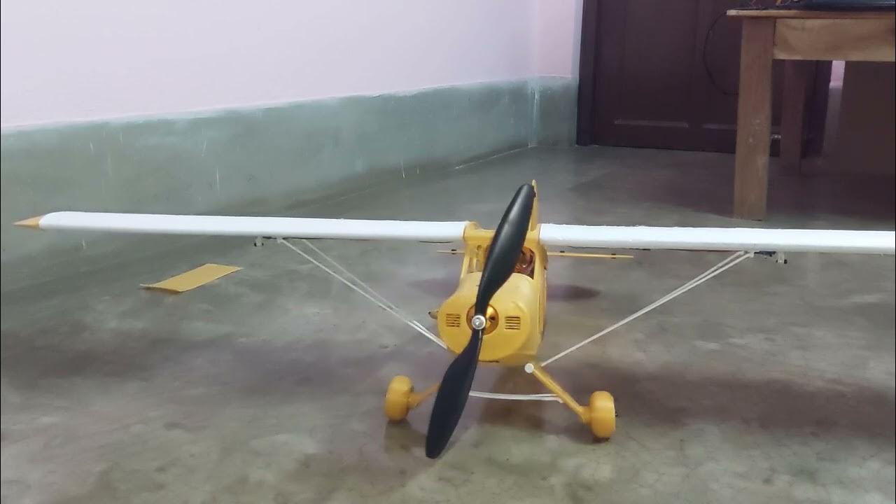 3D Printed Piper J3 Cub: Flaps, Rudder & Elevator in Action with Arduino Nano & FS-CT6B Control ...