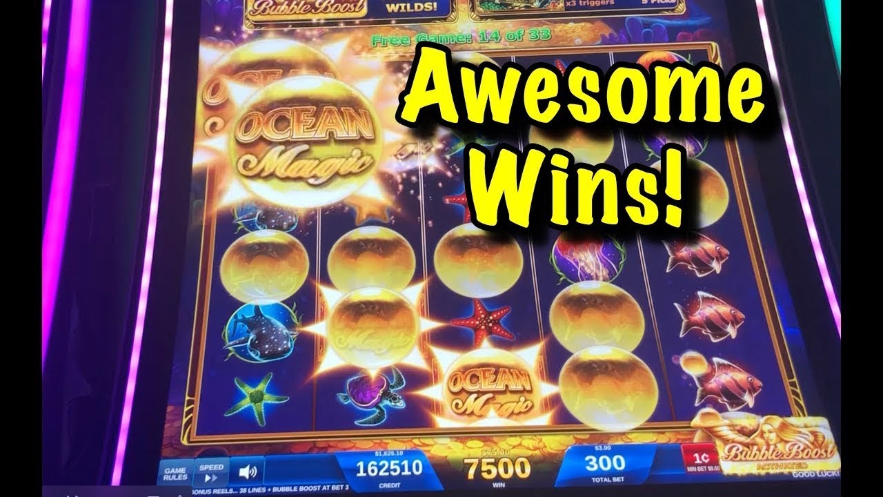 Ocean magic slot machine - YouTube