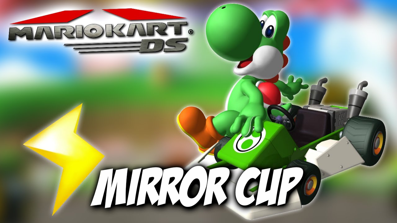 Let's Play | Mario Kart: DS - Mirror Mode Lightning Cup - YouTube