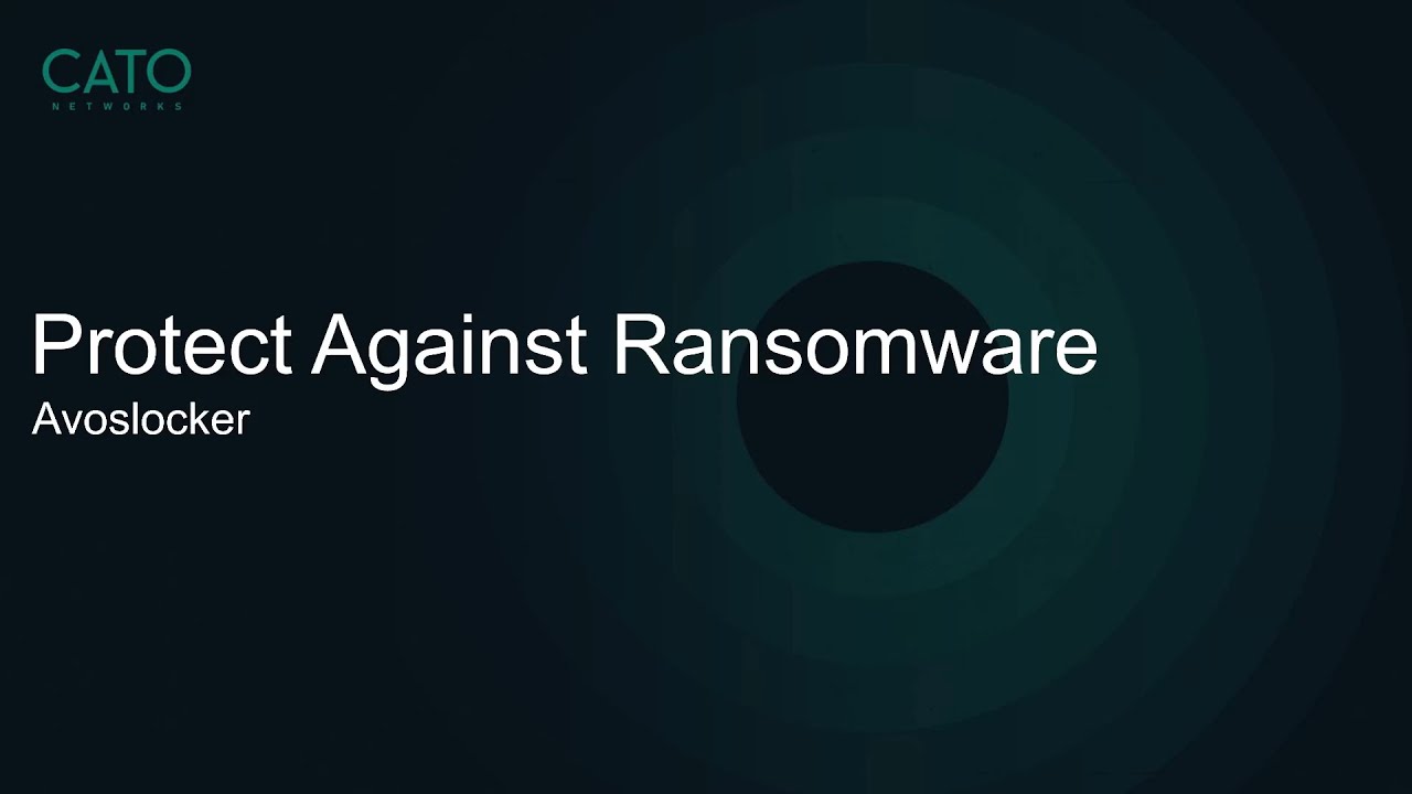 Protect Against Ransomware: Demo - YouTube