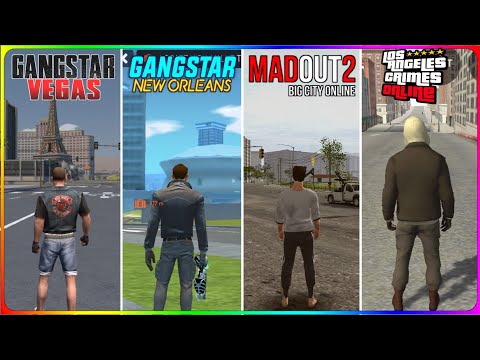 Gangstar Vegas vs Gangstar New Orleans vs Mad Out 2 vs Los Angeles Crimes
