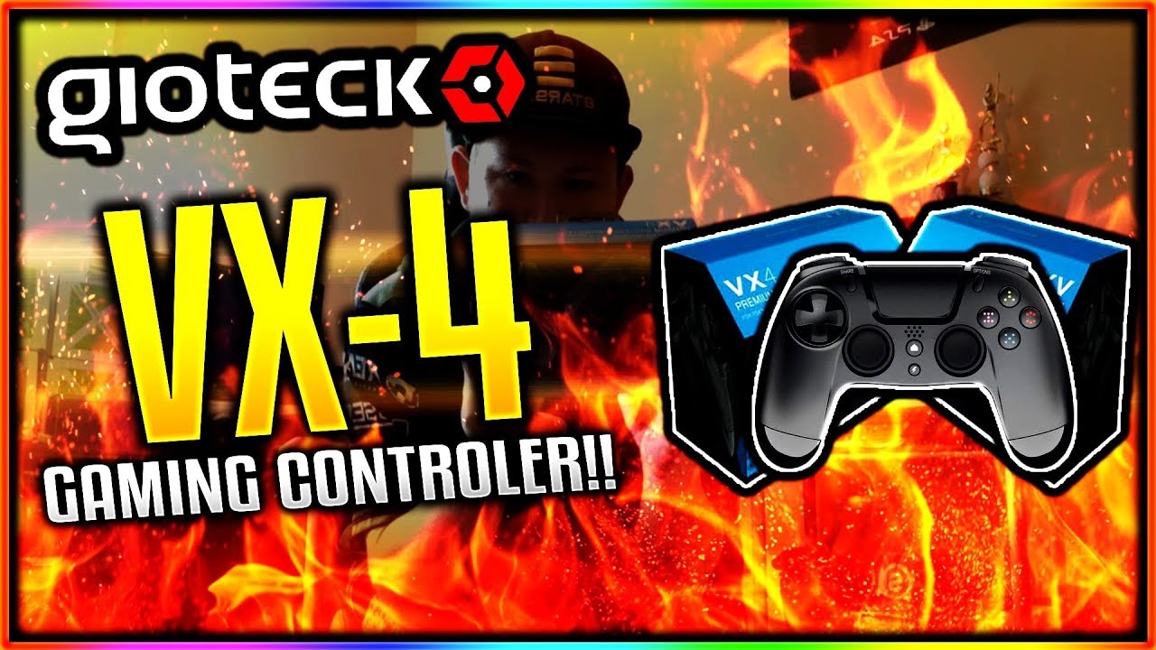 THE BEST GAMING CONTROLLER EVER! - GIOTECK VX4 WIRELESS GAMING ...