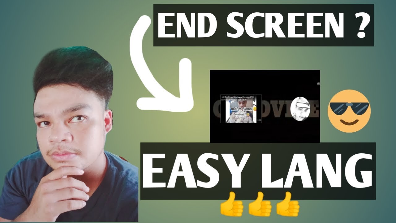 HOW TO PUT A END SCREEN USING MOBILEPHONE | END SCREEN IN YOUTUBE VIDEO ...