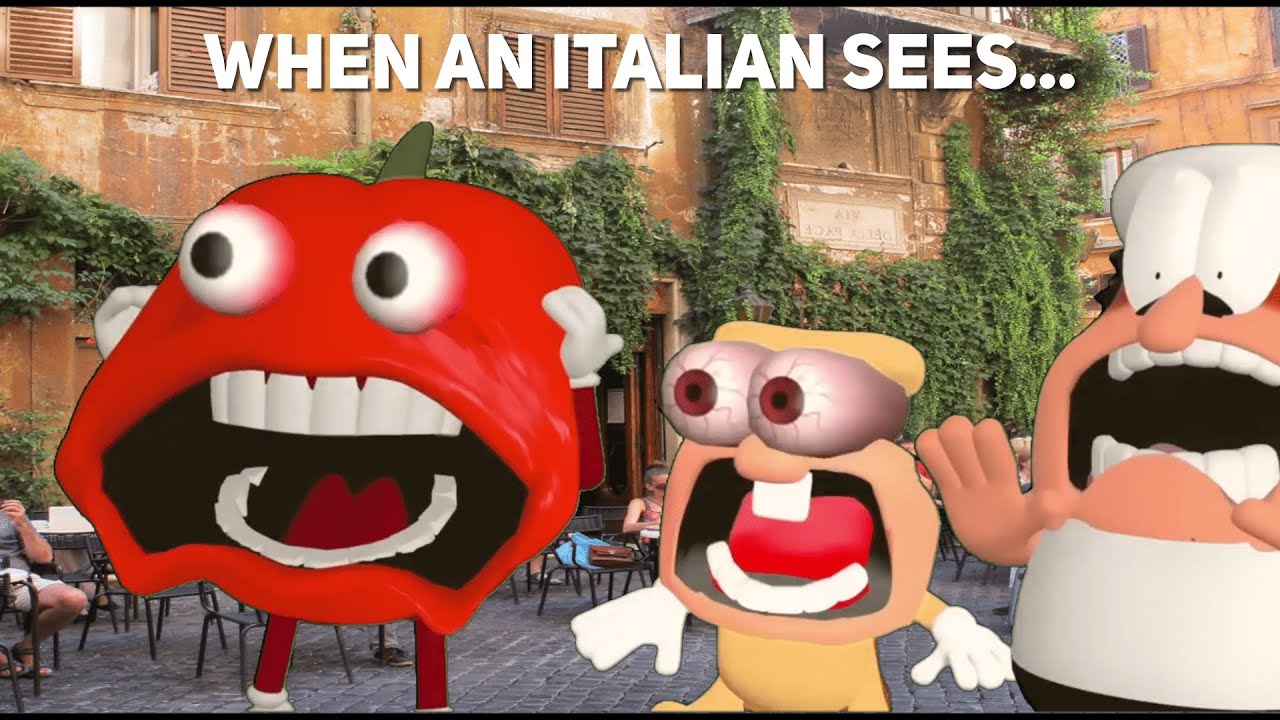 Ahhhh Pizza Tower Boo in Italy - YouTube