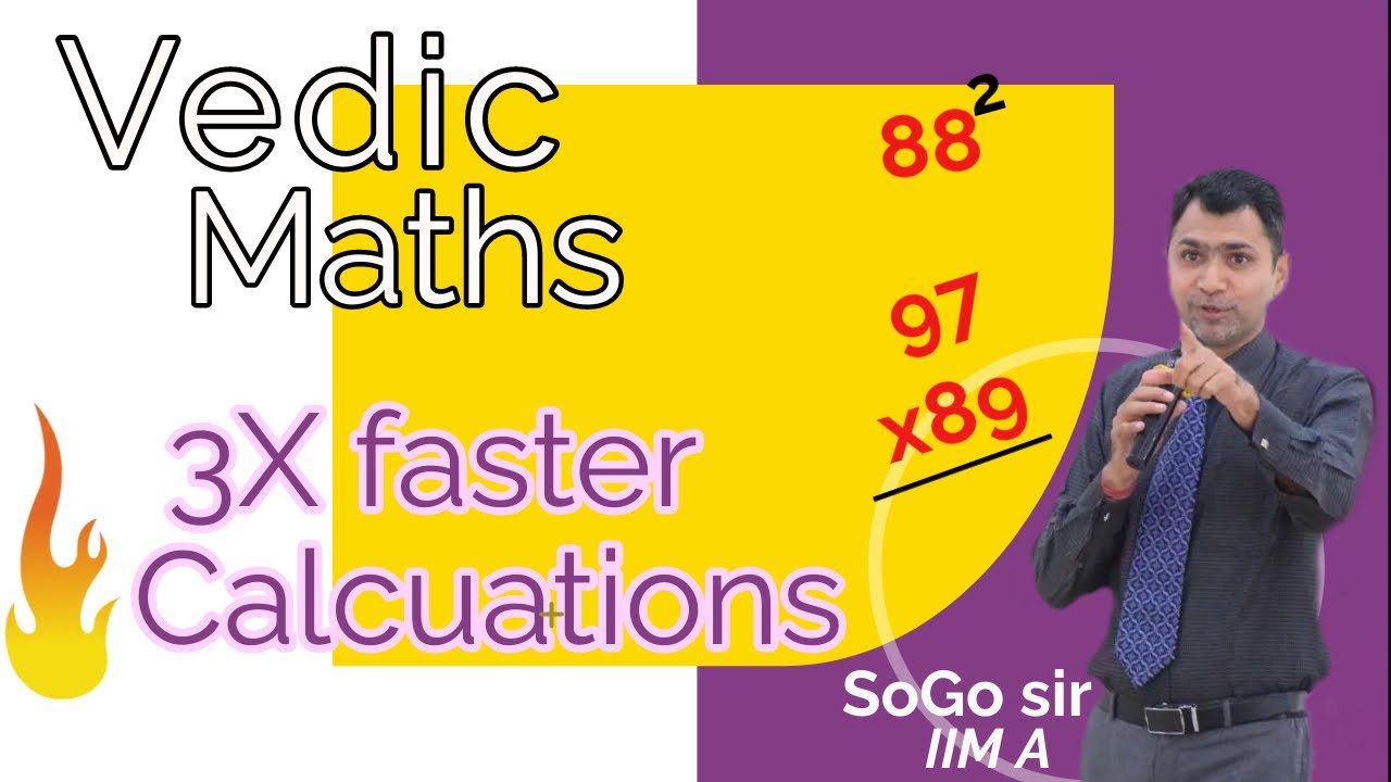 Vedic Maths Tricks for 3X faster Calculations I Squares 1-125 and ...