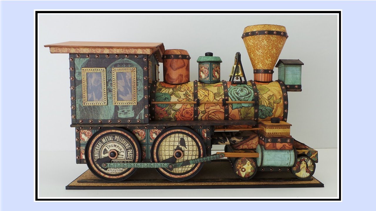 Steam(punk) Locomotive - Completed Project Tour - YouTube