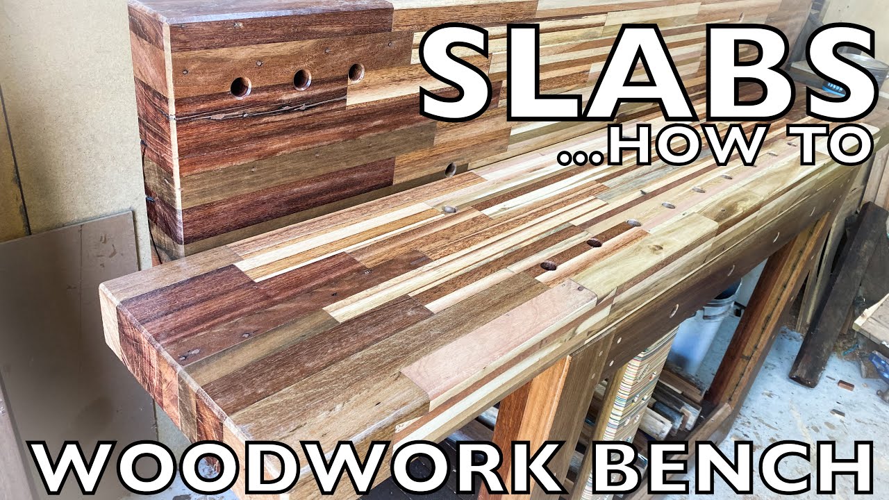 Woodworking Bench Top Slabs all Reclaimed - YouTube