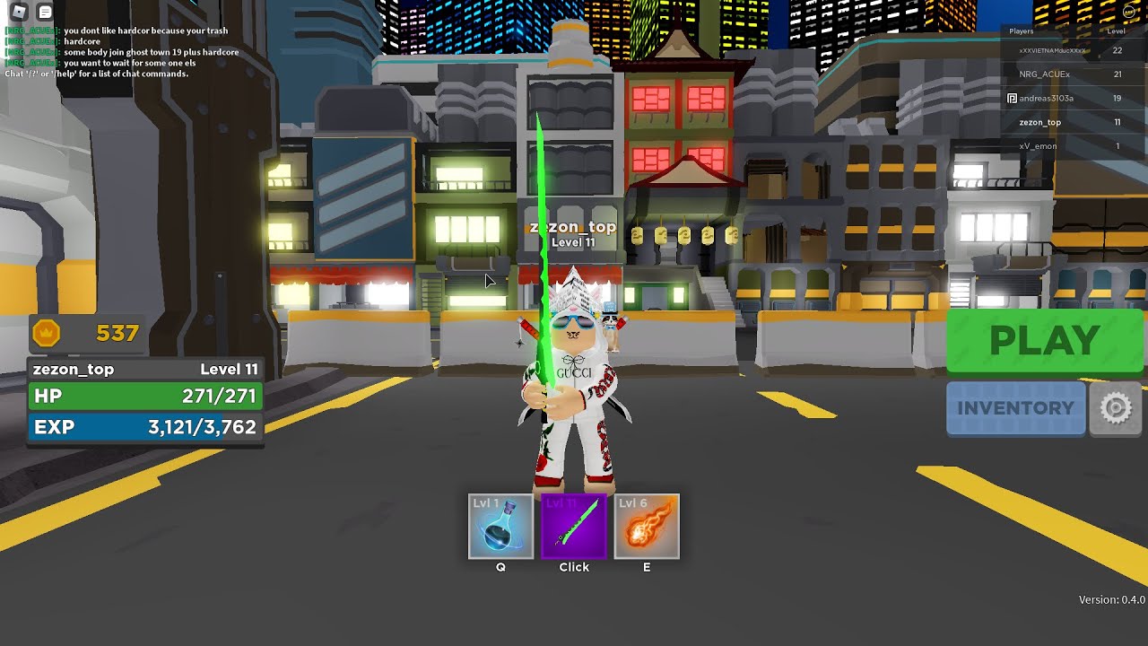 Играю Blade Quest в ROBLOX! - YouTube