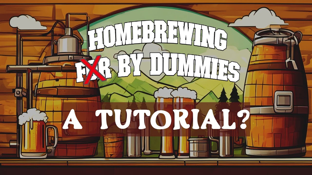 Homebrewing ... how to brew beer at home - a tutorial 🍺 - YouTube