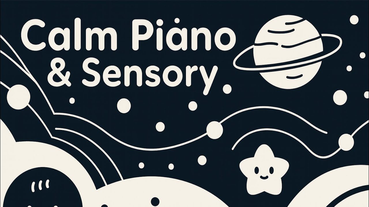 Baby Sensory Video ⭐️| 1 Hour of Relaxing Piano Music for Early ...