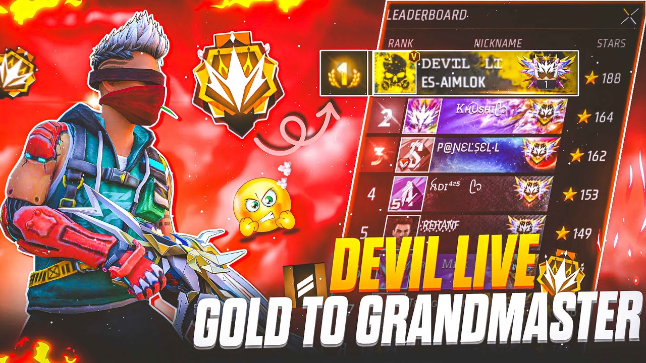 🔴[LIVE] CS RANK PUSH IN PANEL LOBBY 😈 || FREE FIRE LIVE 👻 GARENA FREE ...