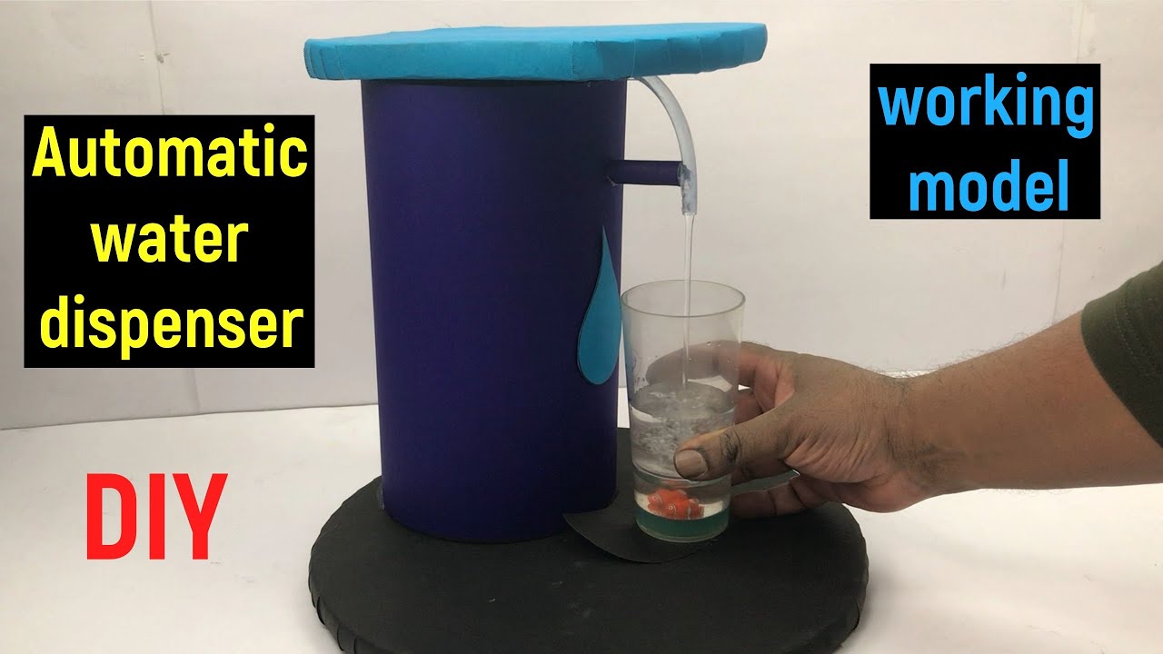 automatic water dispenser working model - water dispenser working model ...