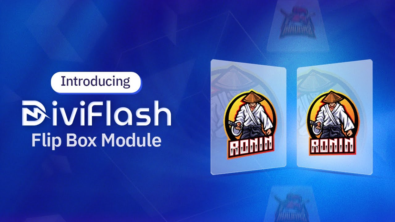 Introducing Divi Flip Box Module by DiviFlash - YouTube