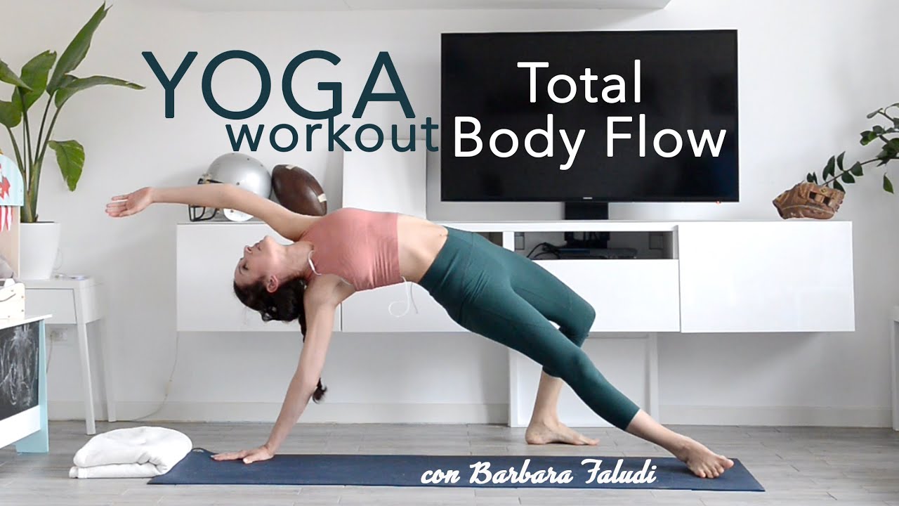 Lezione Completa di Yoga - Workout - Total Body Flow - Vinyasa - YouTube