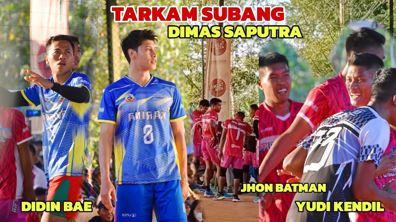 DIMAS SAPUTRA TARKAM SUBANG SEBELUM PROLIGA‼️DIDIN BAE,JHON BATMAN,YUDI ...