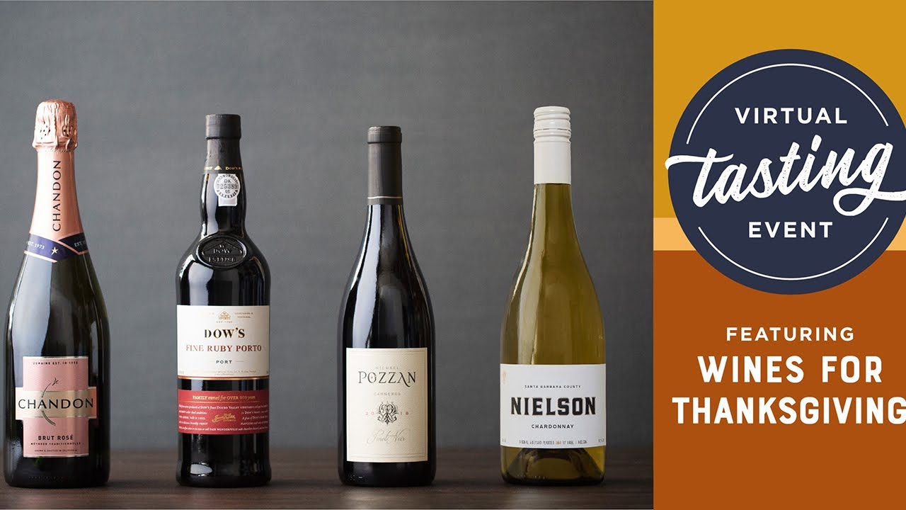 Heinen's Virtual Wine Tasting: Thanksgiving Wines - YouTube