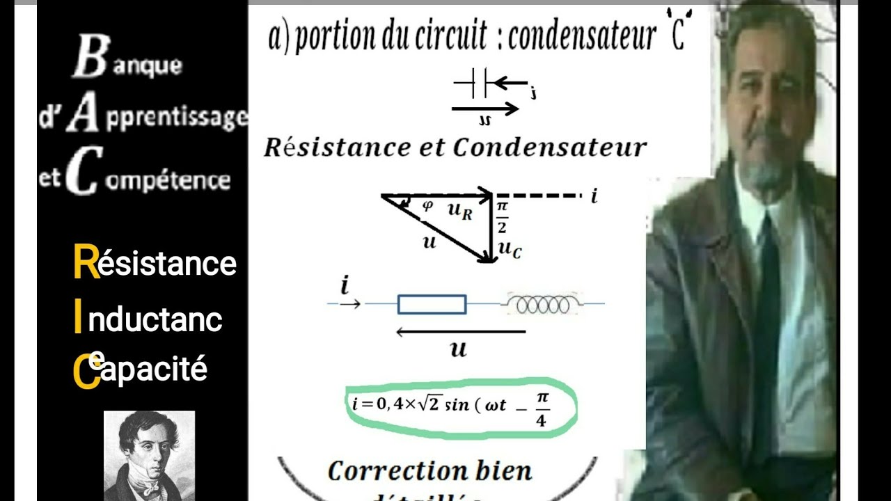 Complète le tableau ( C ; RC ; RL et RLC)♥ PC et SM - YouTube