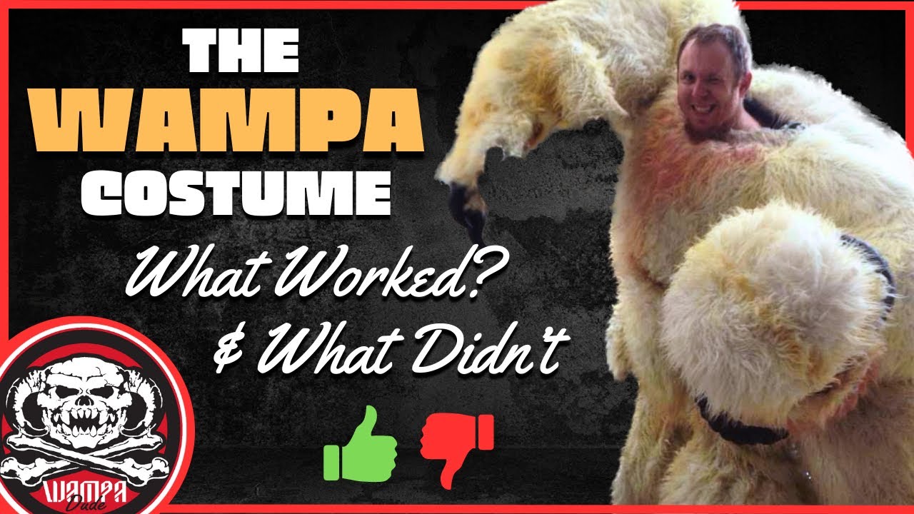 The Wampa Costume - 12 Years Later , everything that worked, didn't ...