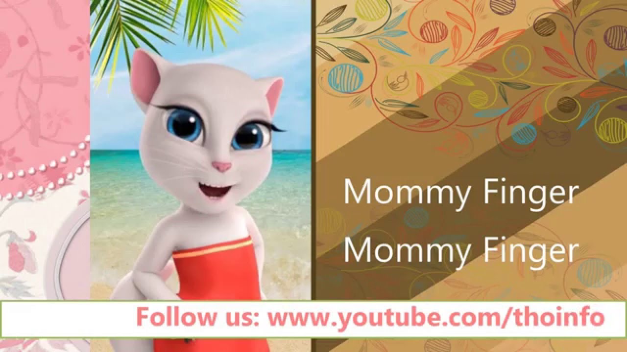 Talking Tom Family Finger - YouTube