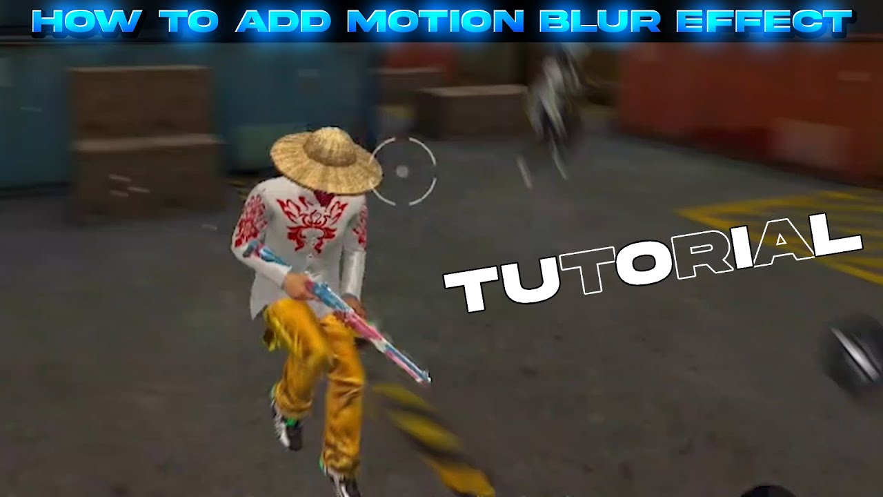 How to add Motion Blur effect in free fire Tutorial RSMB PC montage🔥 ...