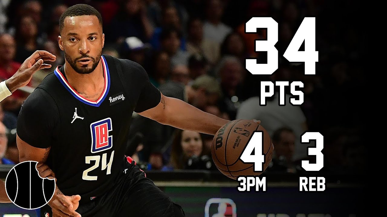 Norman Powell Highlights | Clippers vs. Nuggets | 12th Oct 2022 - YouTube