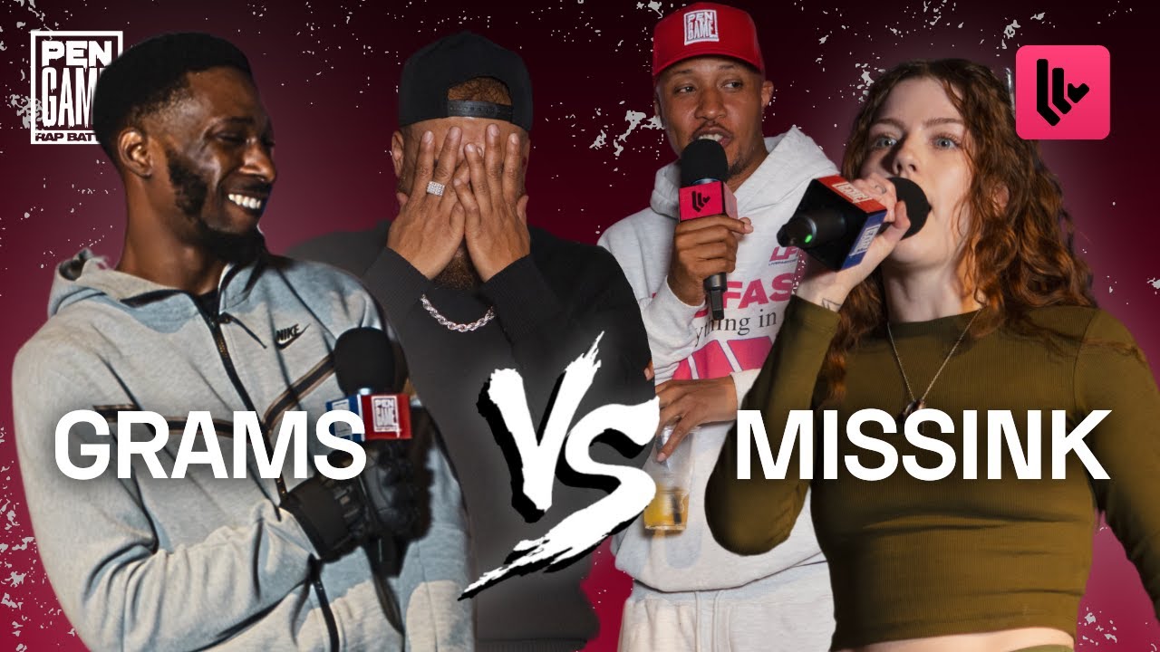 GRAMS vs MISSINK | PenGame Rap Battle 2025 - YouTube