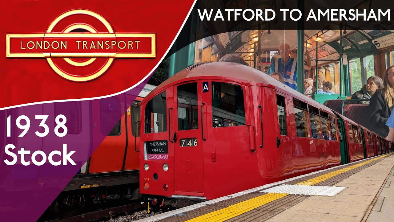 Let's Go For A Ride On A 84 Year Old Tube Train... - YouTube