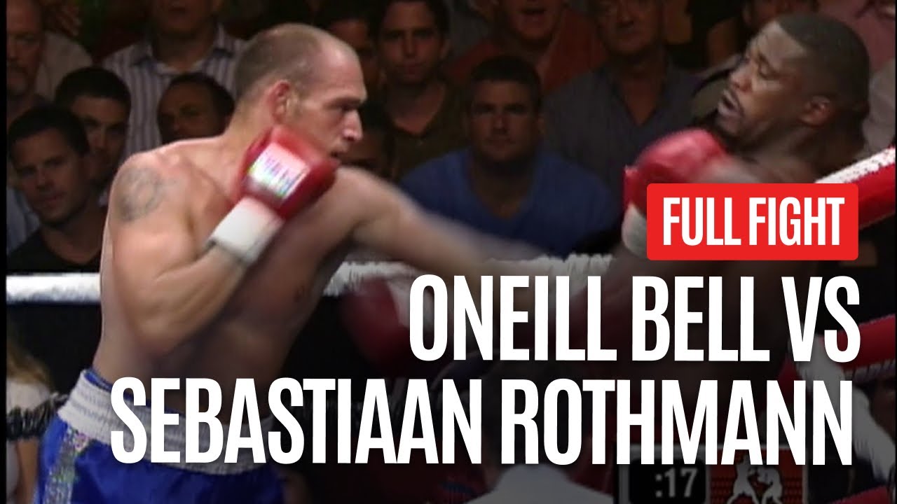 ONEILL BELL VS SEBASTIAAN ROTHMANN IBF WORLD CRUISERWEIGHT TITLE FULL ...
