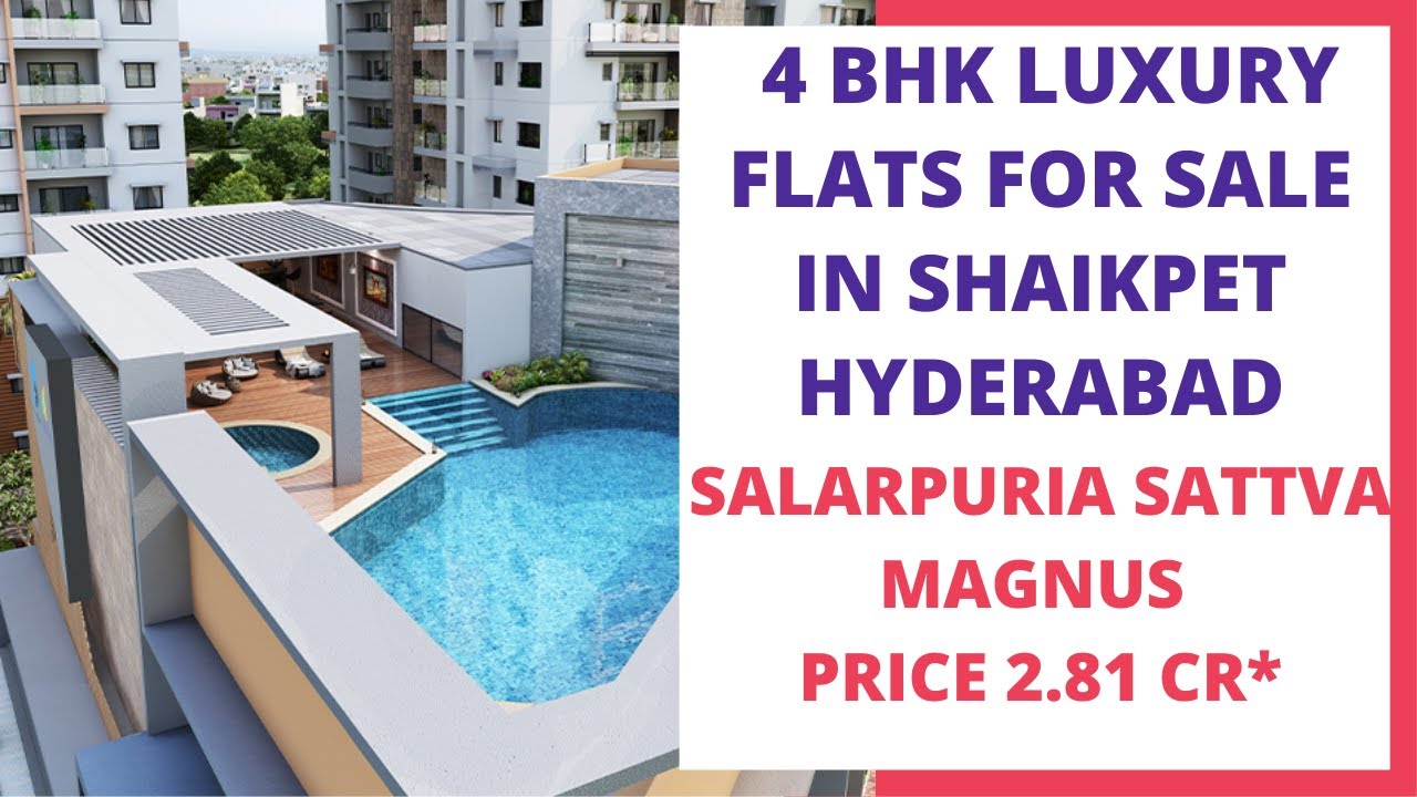 Salarpuria Sattva Magnus |☎+91-7669414525 | 4 BHK Flats For Sale In ...