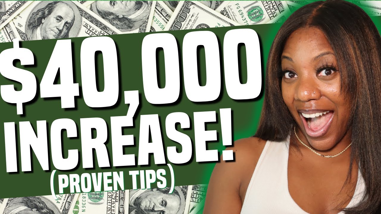 How to DRAMATICALLY Increase Your Income | $40,000 Dollar Raise PROVEN ...