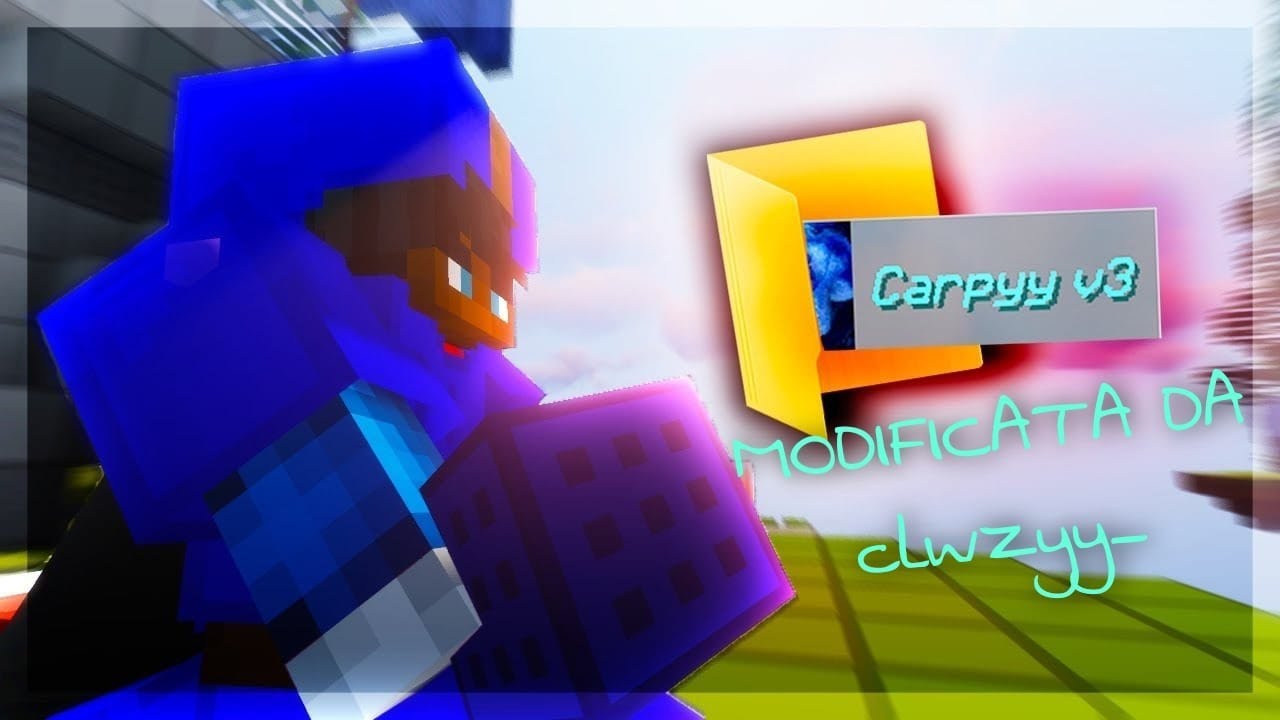 Ho MODIFICATO la texture pack Carpyy v3 @Carpyy @CarpyyInnit - YouTube
