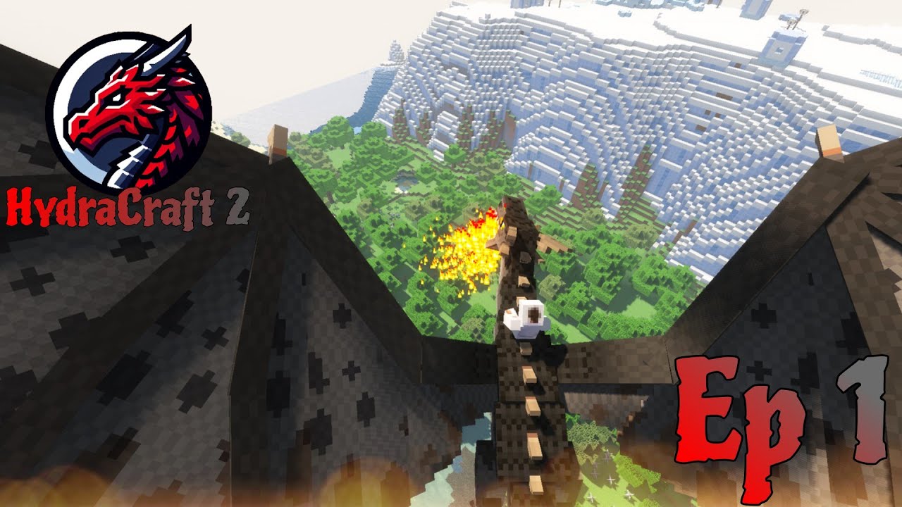 HYDRACRAFT 2 Ep: 1 "Vuelve la legión de los Dragones" Minecraft - YouTube