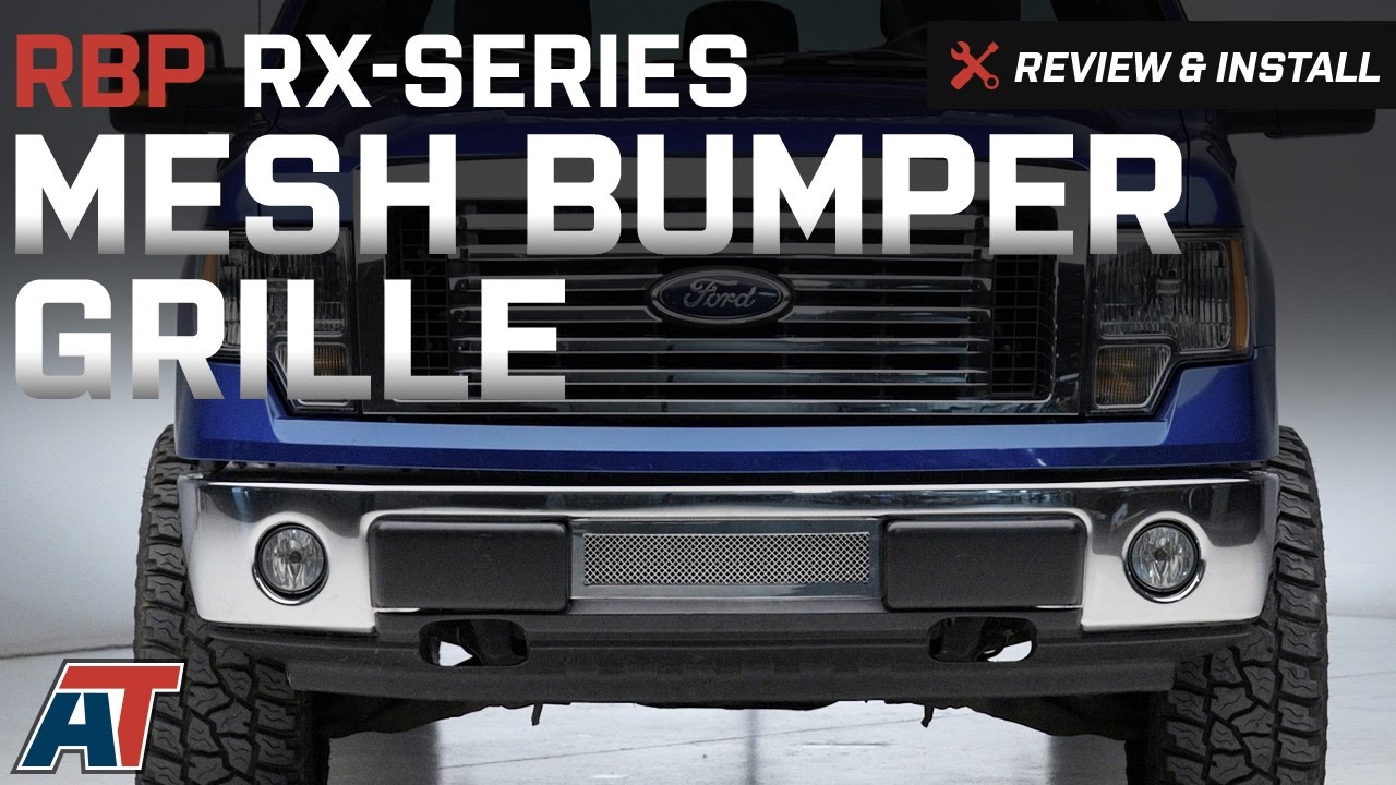 2010-2014 F150 RBP RX-Series Mesh Bumper Grille Review & Install - YouTube