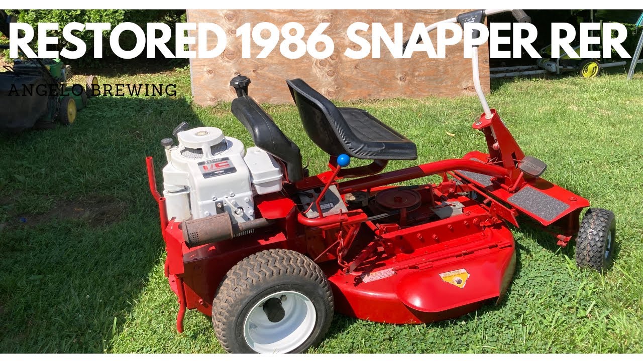 1986 snapper restoration pt 4 - YouTube