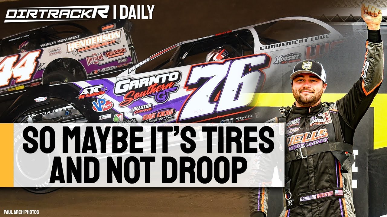 Brandon Overton says tires are to blame for late model racing's issues ...
