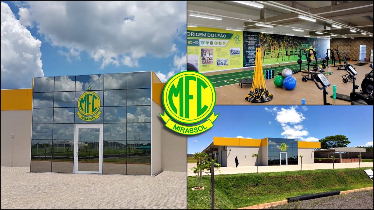 Confira a SURREAL ESTRUTURA do MIRASSOL: CT de 9 MILHÕES de REAIS e ...