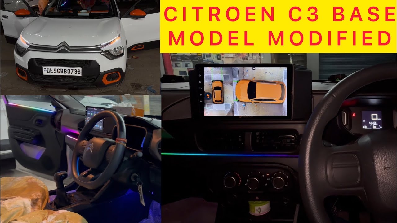 Citroen c3 base model modified - YouTube