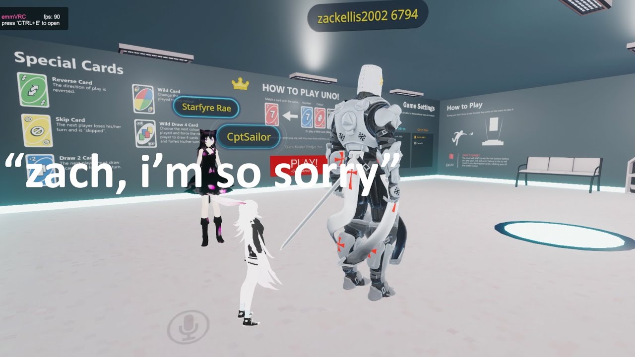 VRCHAT - Uno Trash Talk 2 - YouTube